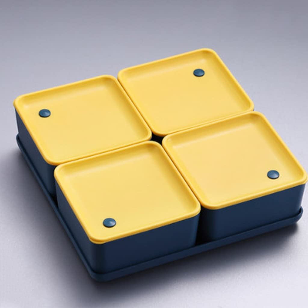 PNNERR Removable Candy Box, Living Room Dried Fruit Box, Plastic Nut Storage Box