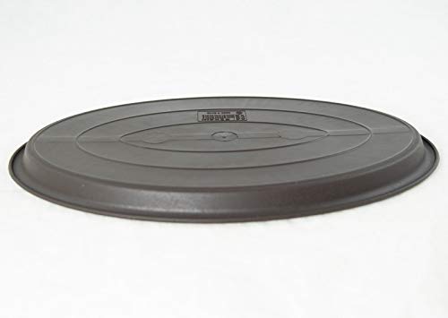 Oval Plastic Humidity/Drip Tray for Bonsai Tree 19.25"x 13.25"x 0.75" - Brown