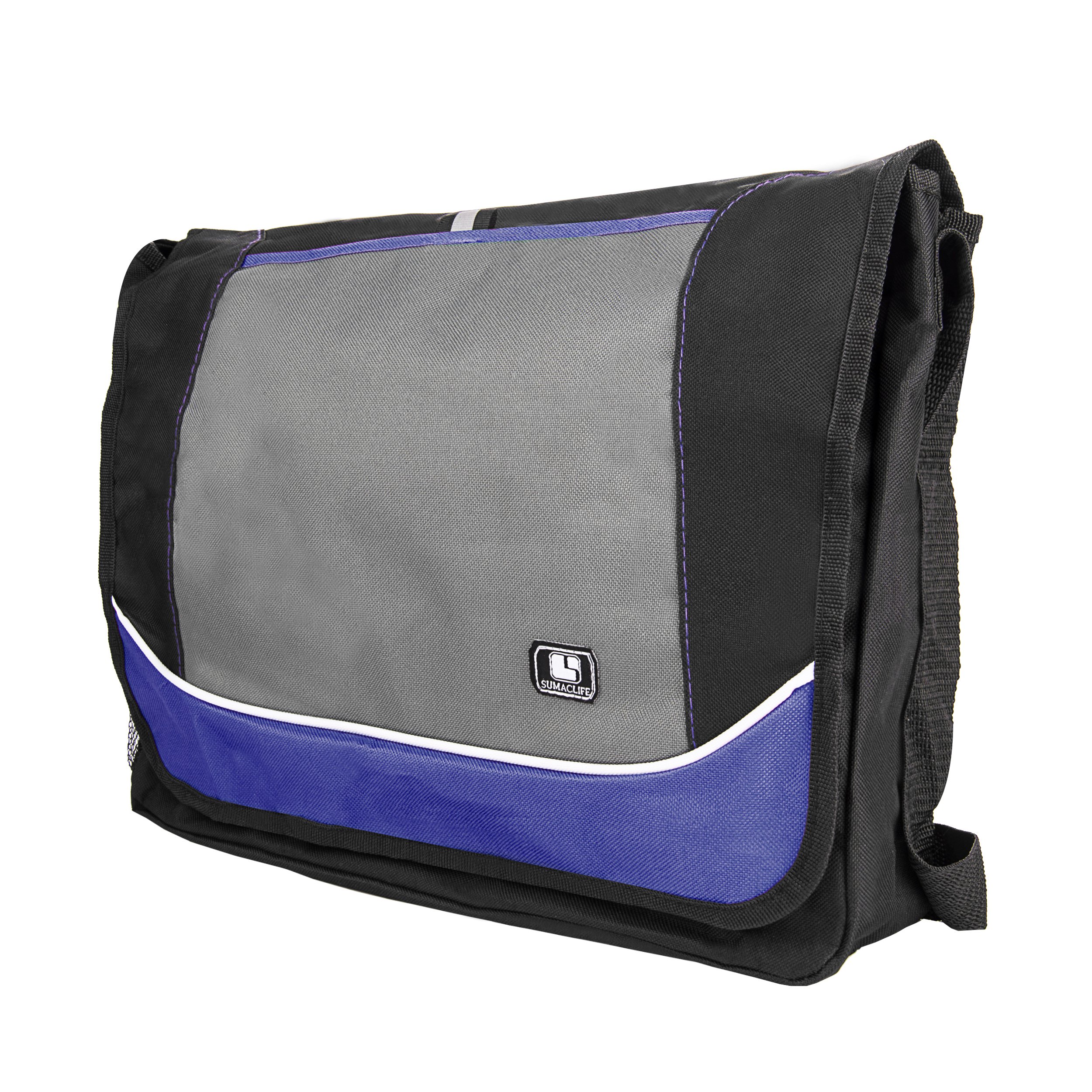 Maggie 16 inch Laptop Handbag with Shoulder Strap, Pockets for Tablet, Wireless Keyboard, Mobile, Pens, Chargers, Bookbag