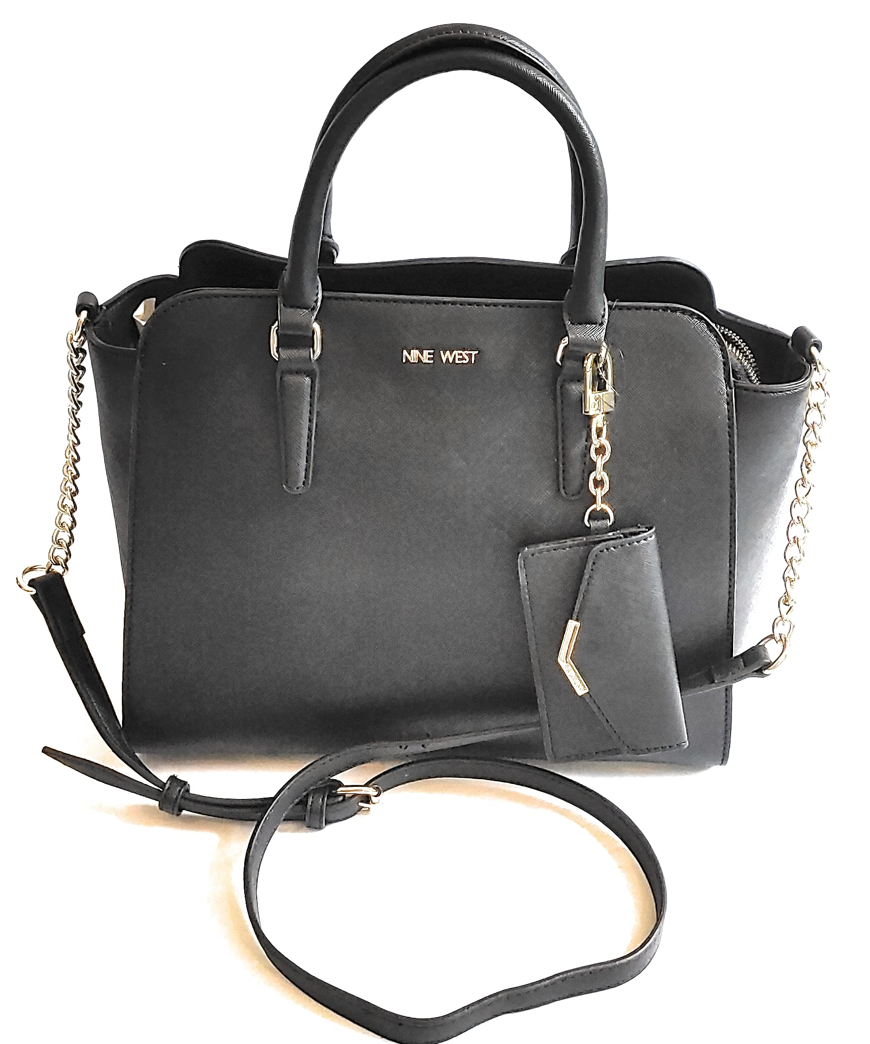 NINE WEST Ladies Duval Black Handbag