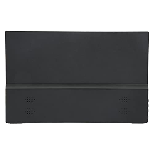 Qiilu 13 Inch Monitor Portable Ultra Thin 1920x1080P HDR 16: 9 Wide Screen IPS Full View Monitor LED Backlight with Protective Case