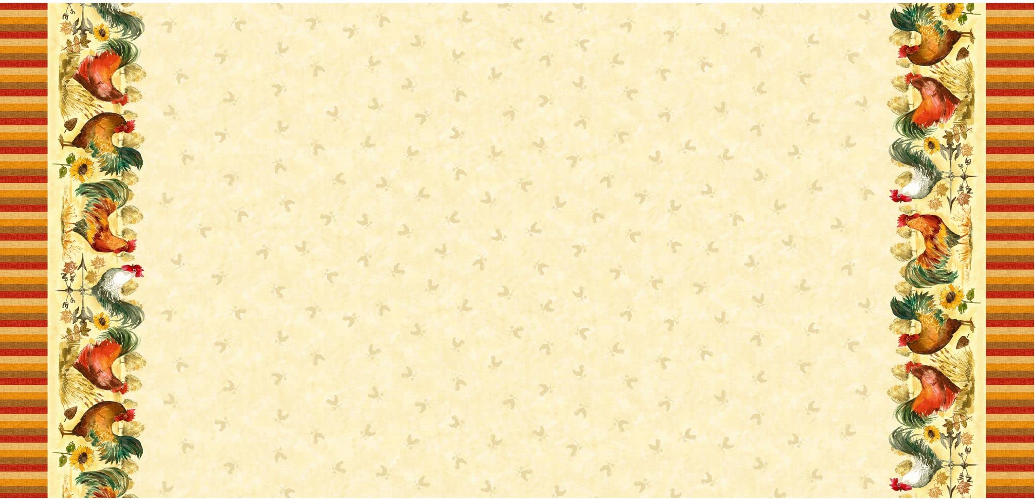 Michael Miller Farmhouse Border, Cream