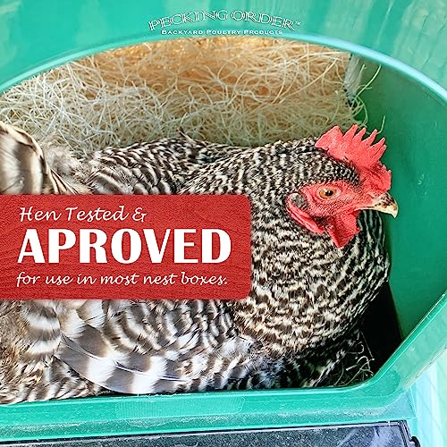 Pecking Order Nest Box Pads (10 Pack) - Made from Excelsior Wood Fibers