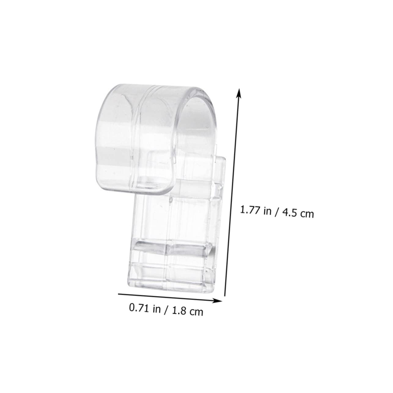 VOSAREA 12pcs Hook Clip Toothpaste Clip Coat Hangers Facial Face Wash Clear Shower Suction Hooks Mirror Holder Clips Bathroom Clear Hanging Clips Multipurpose Storage Hanging Clip