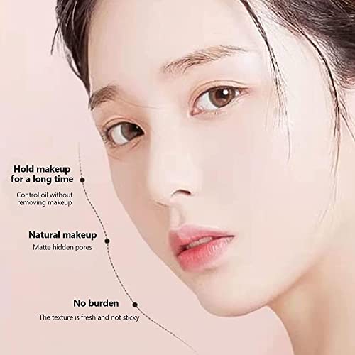 iYanoc 2Pcs New Magic Invisible Pore Cream Stick, Magical Pore Eraser,Hydrating Primer Face Shimmer Stick, Face Color Makeup Stick,Invisible Pore Primer Stick Moisturizing, white