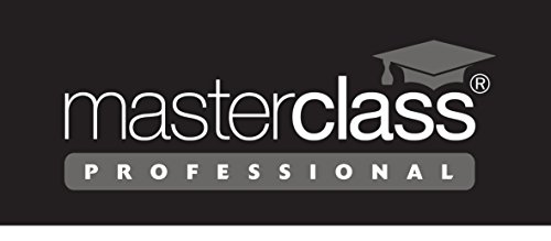 MasterClass Blow Torch, Refillable Chef Blow Torch, Adjustable Anti-flare Flame, Non-Slip Metal Body, Grey/Silver