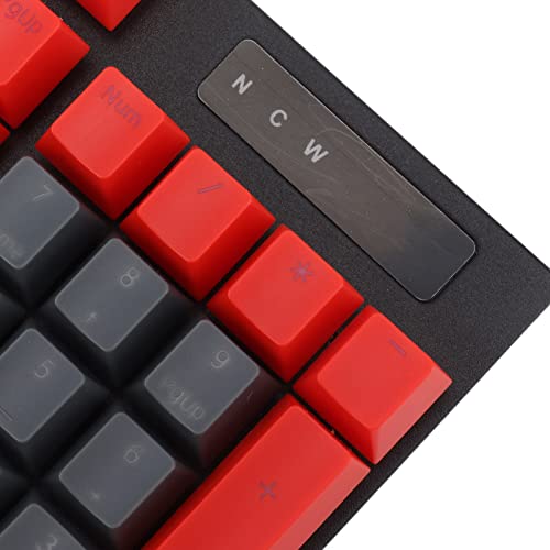 Pomya Mechanical Gaming Keyboard, 104 Key RGB Backlit Programmable Keyboard for PC Laptop, for Win 10, Win 8, Win 7, OS X, Win XP, for Vista, Ergonomic Design(Gray)
