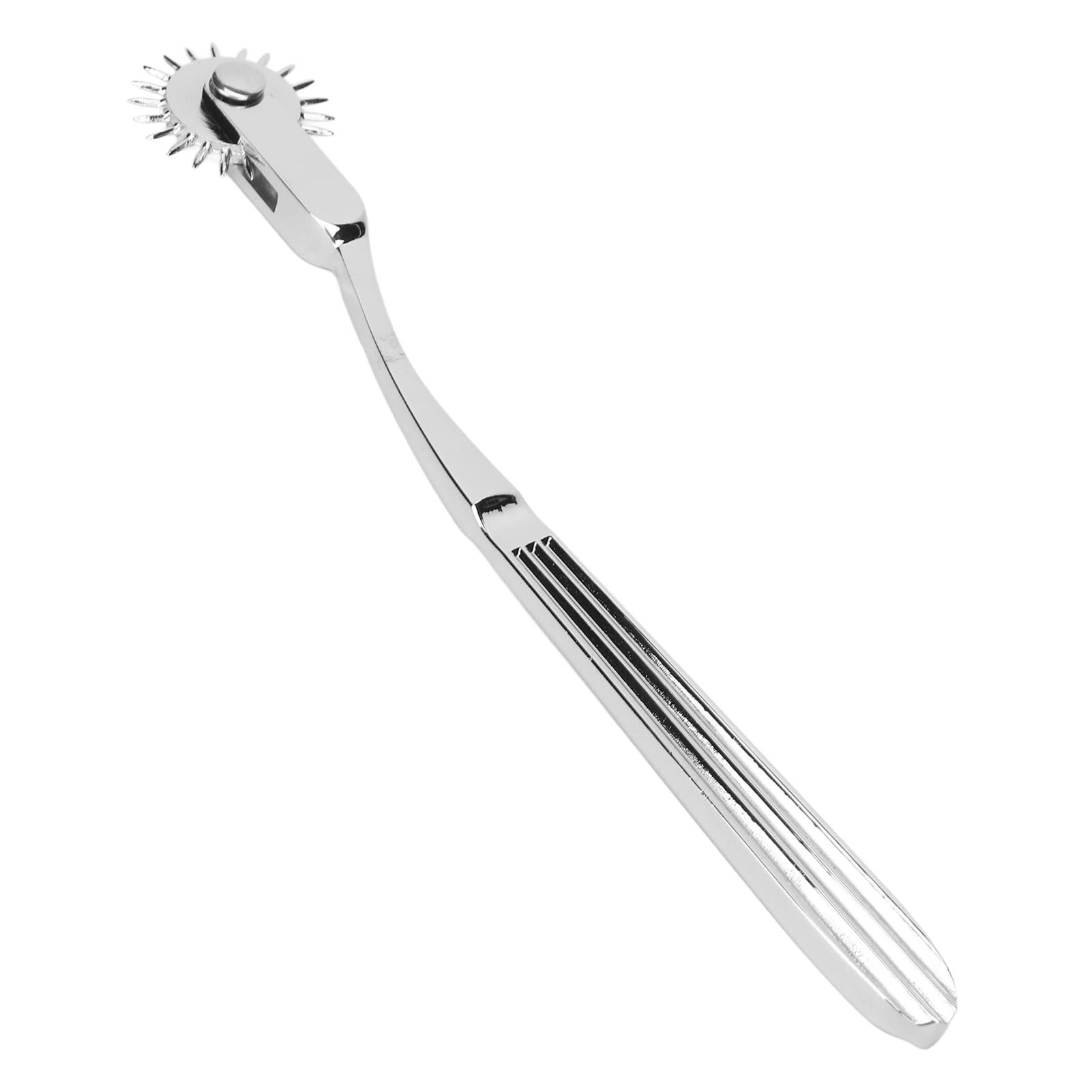 Neuro Pinwheel, 22 Metal Spikes Portable Rolling Fan Wartenberg Pinwheel Lightweight for Acupuncture Point Puncture