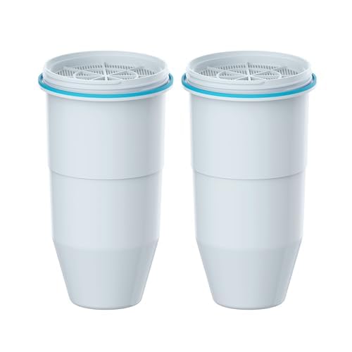 Waterdrop NSF/ANSI 42,53&372 Certified Multiple-Stage Replacement Water Filters, Replacement for Pitcher Filters and Dispenser Filters, Reduce TDS, PFOA/PFOS, Chlorine, 2 Pack
