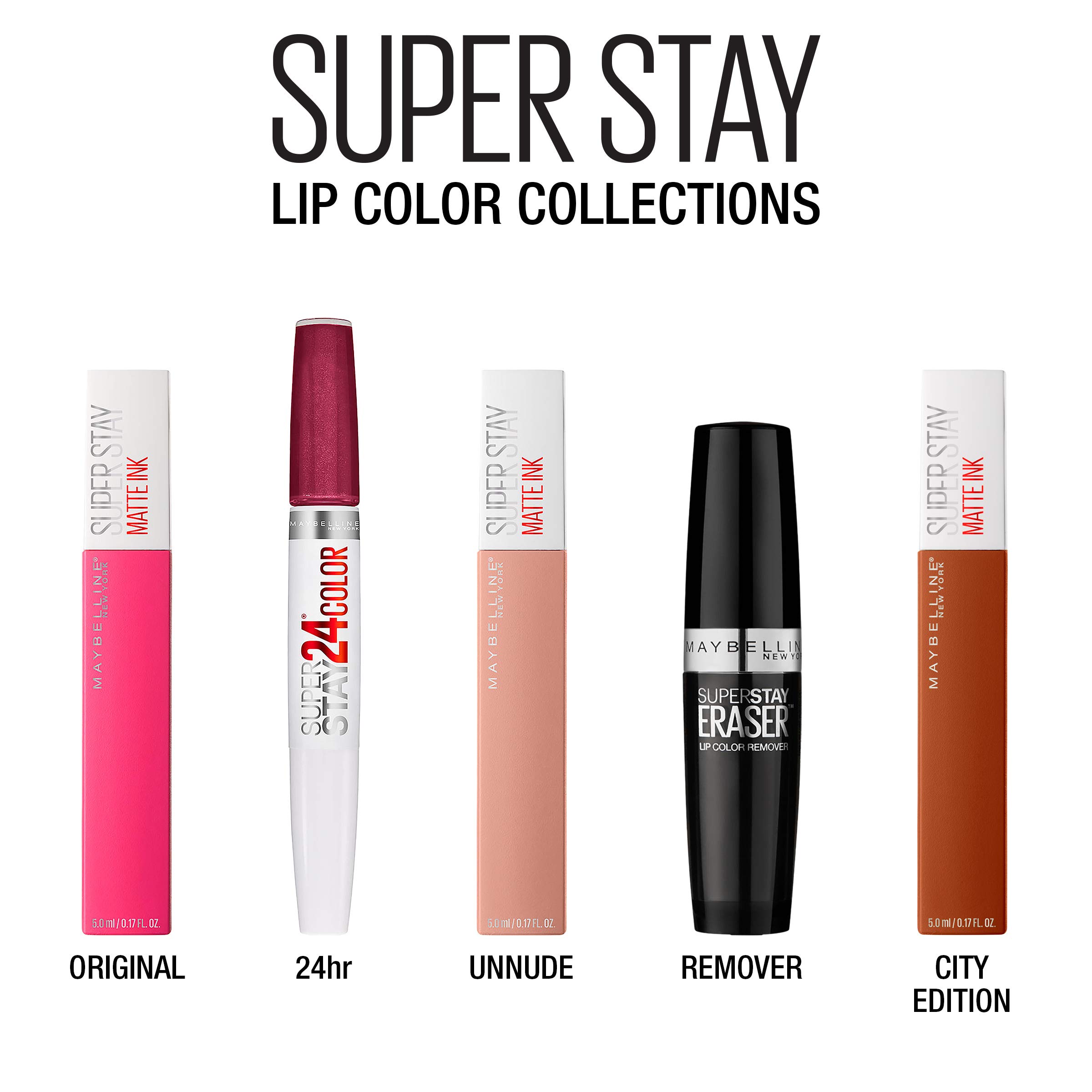 Pack of 2 Maybelline New York SuperStay Matte Ink Liquid Lipstick, Heroine # 25, 0.15 pounds