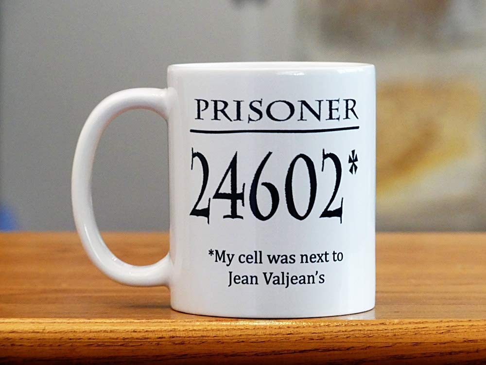 Les Miserables Prisoner 24602 Coffee Mug - Les Mis Gift for Broadway Theater Musical Fan - High School Music Director - Drama Club