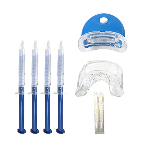 No Animal Byproducts 45% Carbamide Peroxide Dental Professional Strength White Gel Tooth Teeth Whitening Kit (1) Light