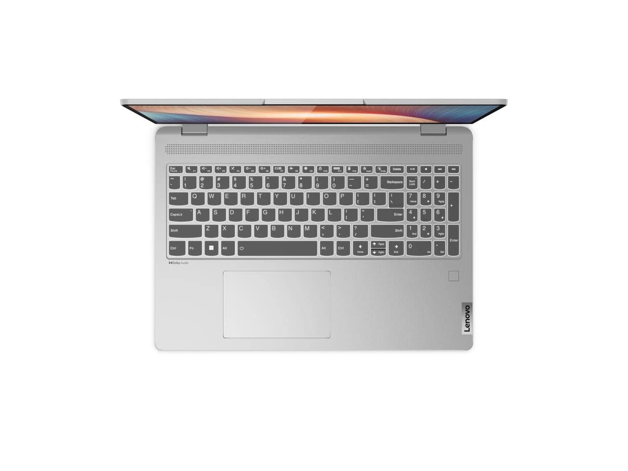 Lenovo IdeaPad Flex 5 2-in-1 Laptop, 16" (1920 x 1200) 16:10 IPS Touchscreen, AMD Ryzen 7 5700U, Digital Pen, FHD Webcam, Fingerprint, Windows 11, w/Mouse Pad (16GB RAM | 2TB PCIe SSD)