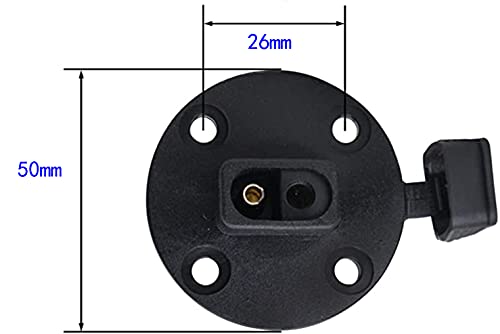 Meiyangjx 60cm10 AWG SAE Connector, Solar Weatherproof SAE Socket Sidewall Port, SAE to SAE 2 Pin Quick Disconnect Panel Extension Cable (with SAE Plug)