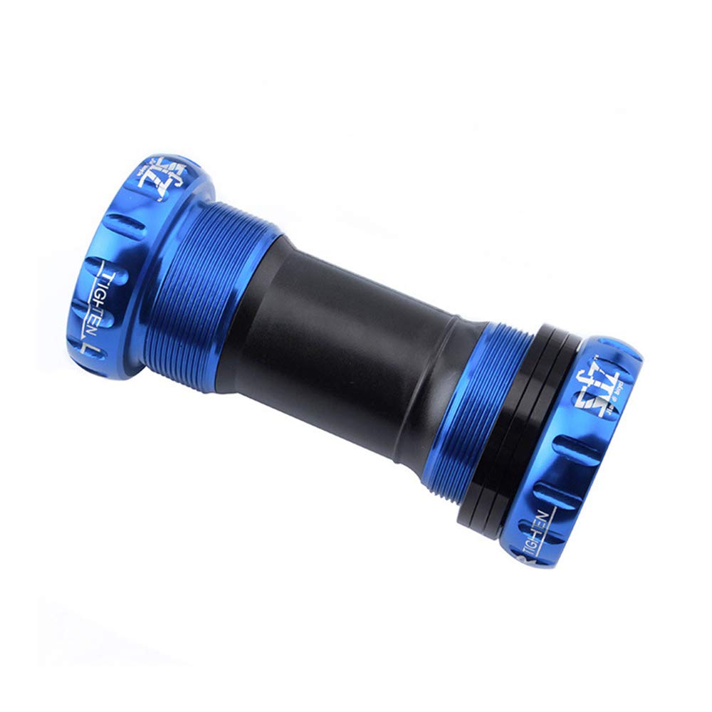 GOLDEAL Threaded Bottom Bracket 68MM-73MM, English Bottom Bracket for MTB/Road Bike. (Blue)