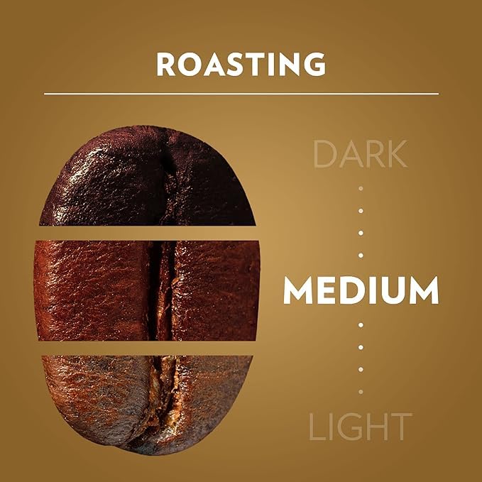 Lavazza Qualità Oro Whole Bean Blend, Medium Roast, 2.2 Pound (Pack of 1) ,100% Arabica, Central America & African highland origins, Fruity & Aromatic