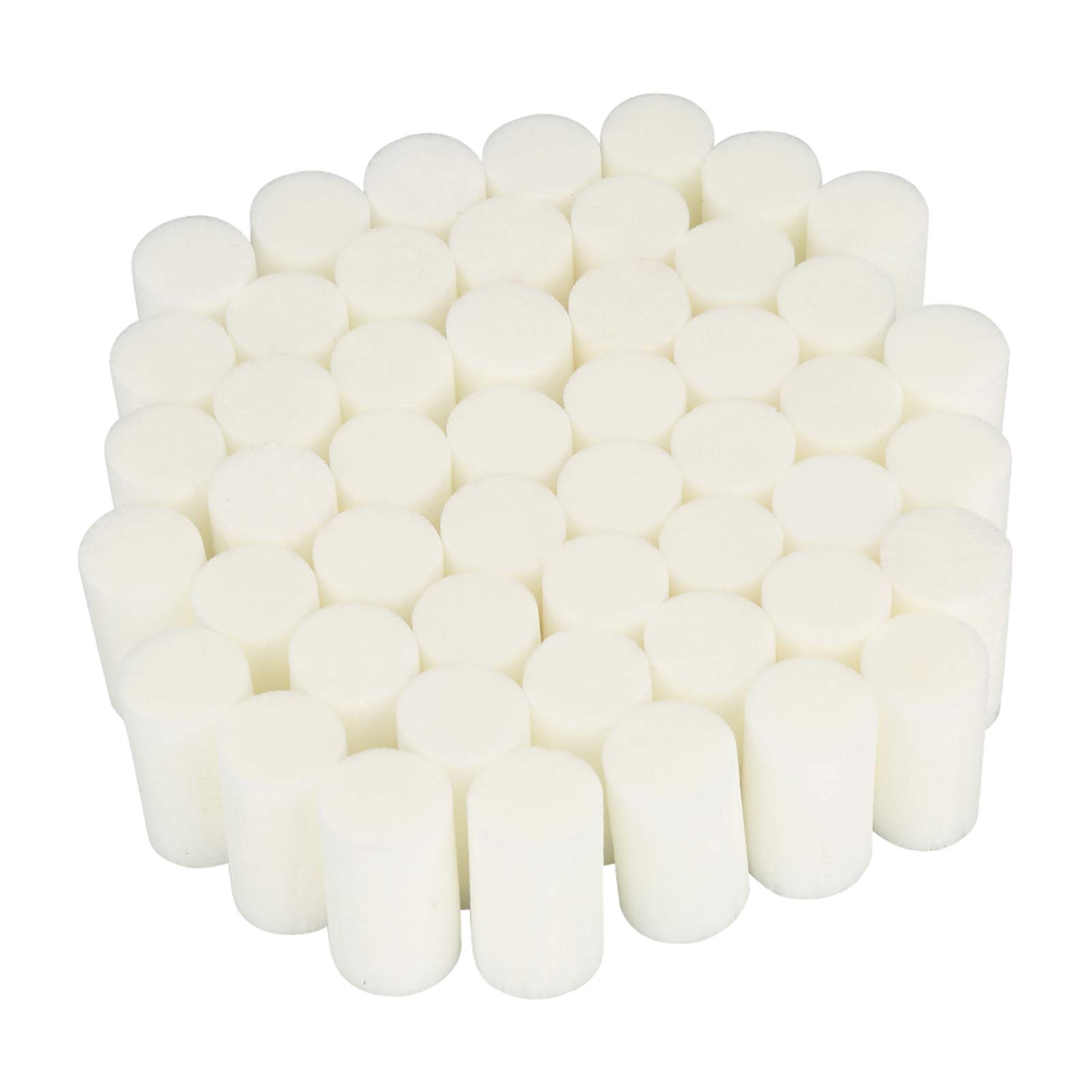 LiebeWH Pump Prefilter, 50Pcs Replacement PCP Compressor Cotton Filter Pre Filter for Pumps, Pump Prefilter Sponge for High Pressure Air Compressor Part