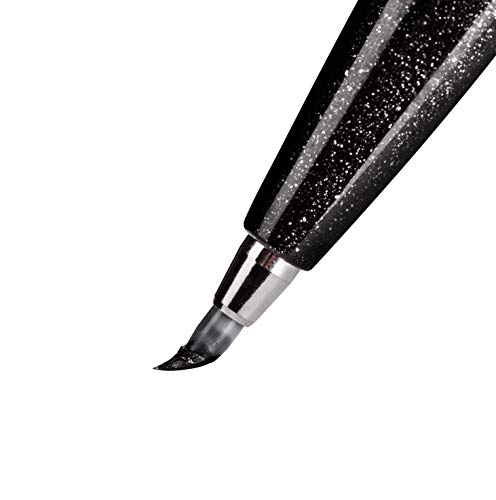 Pentel Brush Sign Pen 12-piece wallet - Original Colours - YSES15C/12-M