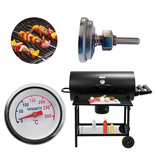 Thermometers Bakewares BBQ Accessories Bimetallic Gauge Kitchen Cooking Accessories Metal For Grilling BBQ