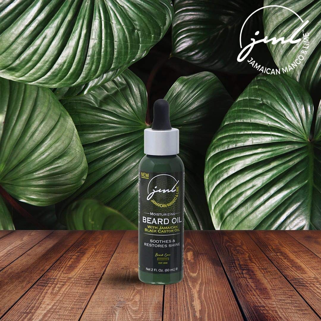 Jamaican Mango & Lime Moisturizing Beard Oil with Jamaican Black Castor Oil