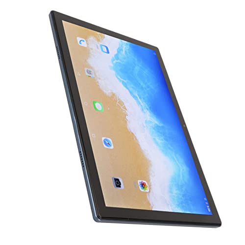Naroote 10.1 Inch Tablet Blue Reading Tablet Dual Camera for School (US Plug)