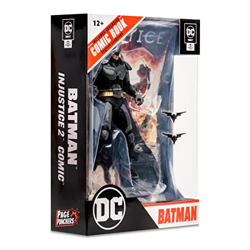McFarlane Toys - DC Direct Gaming 7IN Figure with Comic - Injustice 2 WV1 - Batman