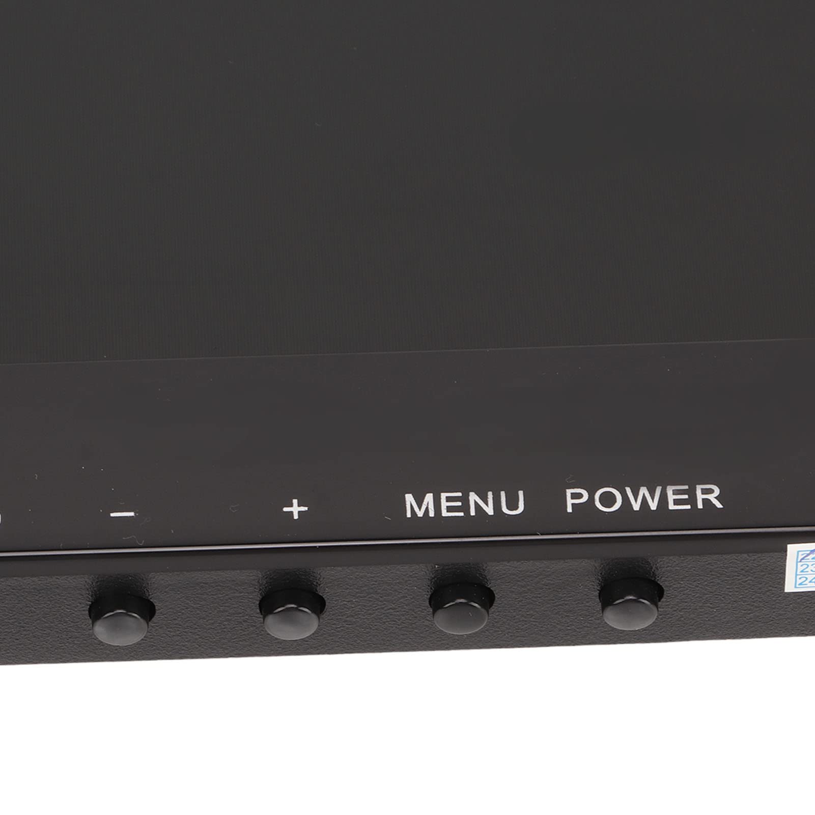 Qinlorgo USB VGA AV BNC DC Input Monitor, 100-240V Easy Install 15 Inch TFT LCD Monitor with Clear Image for PC (US Plug)