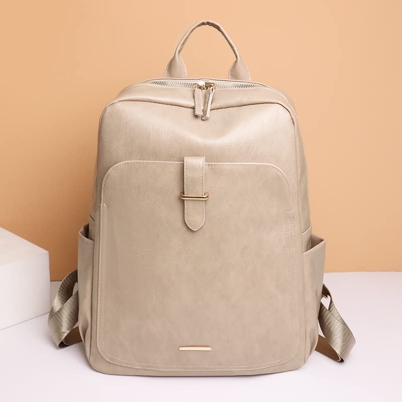UBAYMAX PU Leather Women Backpack Casual Shoulder Bag Fashion Ladies Daypacks Travel Backpack 14 INCH Laptop Backpack