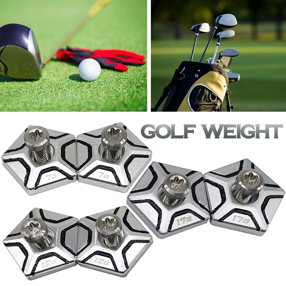 HISTAR Golf Weights 7g for Cobra King F8 Driver Head Weight