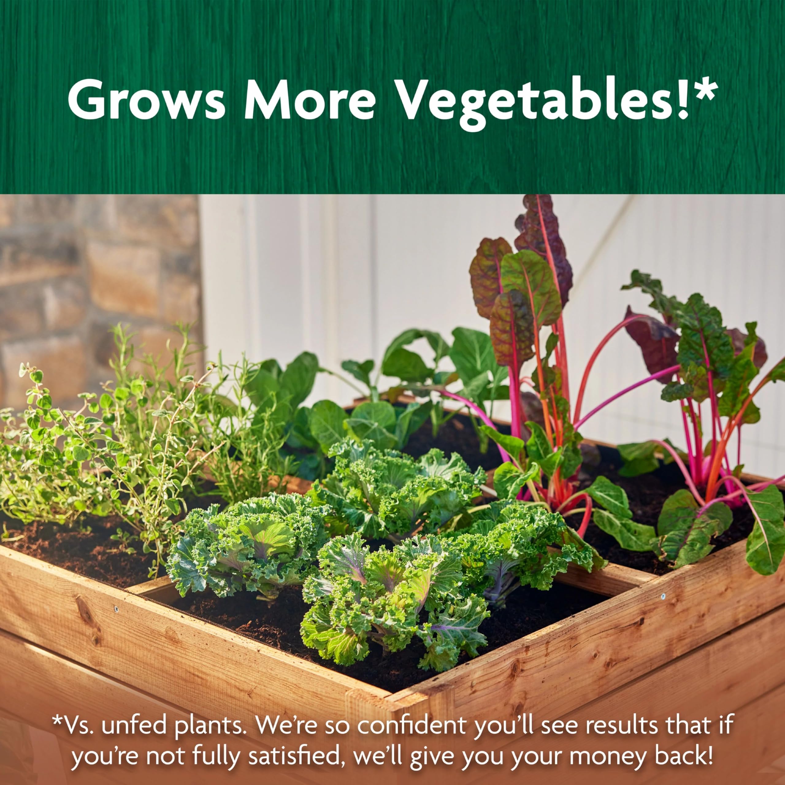 Miracle-Gro Organic Raised Bed & Garden Soil with Quick Release Natural Fertilizer, Peat Free, 1 cu. ft.