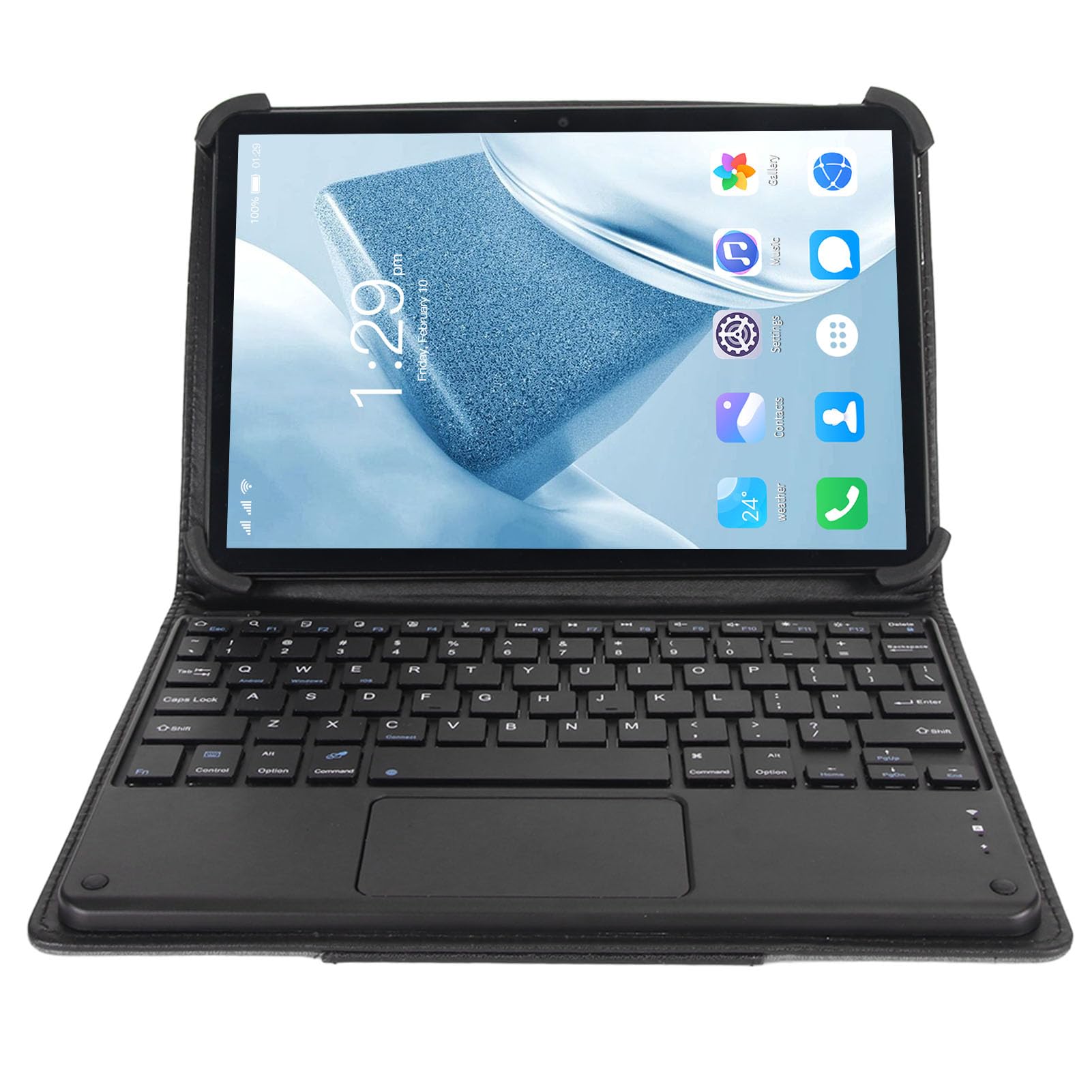 Honio Tablet, 5.0 8GB RAM 256GB ROM 7000mAh 10.1 Inch Tablet 100β240V Front 8MP Rear 16MP for Studying (US Plug)