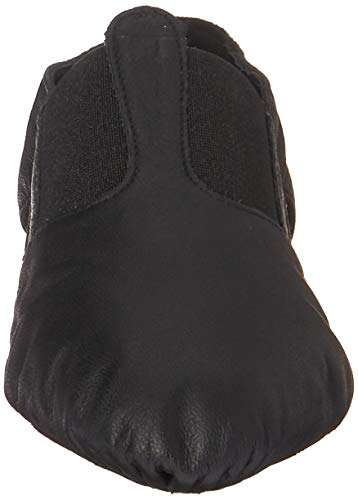 Leo Women's Jazz Sandal Dance Shoe, Black, 9 Medium US