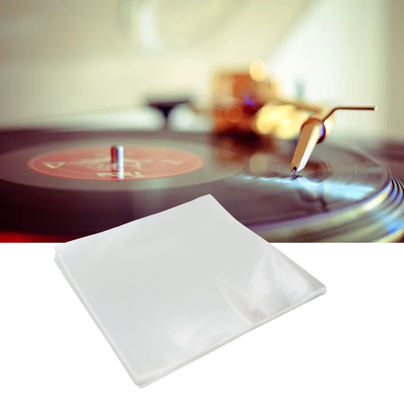 Record Sleeves, Protective Professional Resealable Record Outer Sleeves Keep OPP for 12in Records