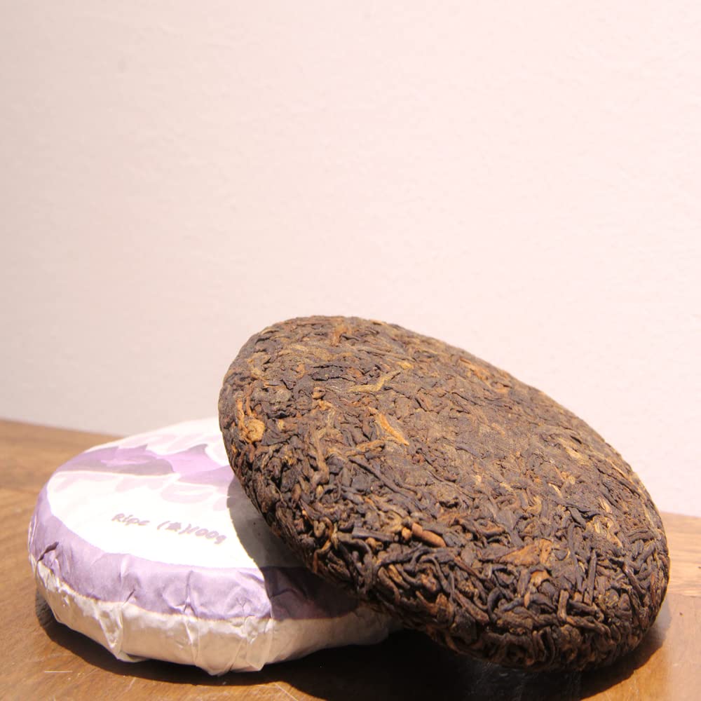 LWXLJMJZC-2018yr Aged Ripe Puerh Tea Cake 100g-Dark Tea Pu erh Tea - Shu (cook) Pu-erh Tea Puer Tea