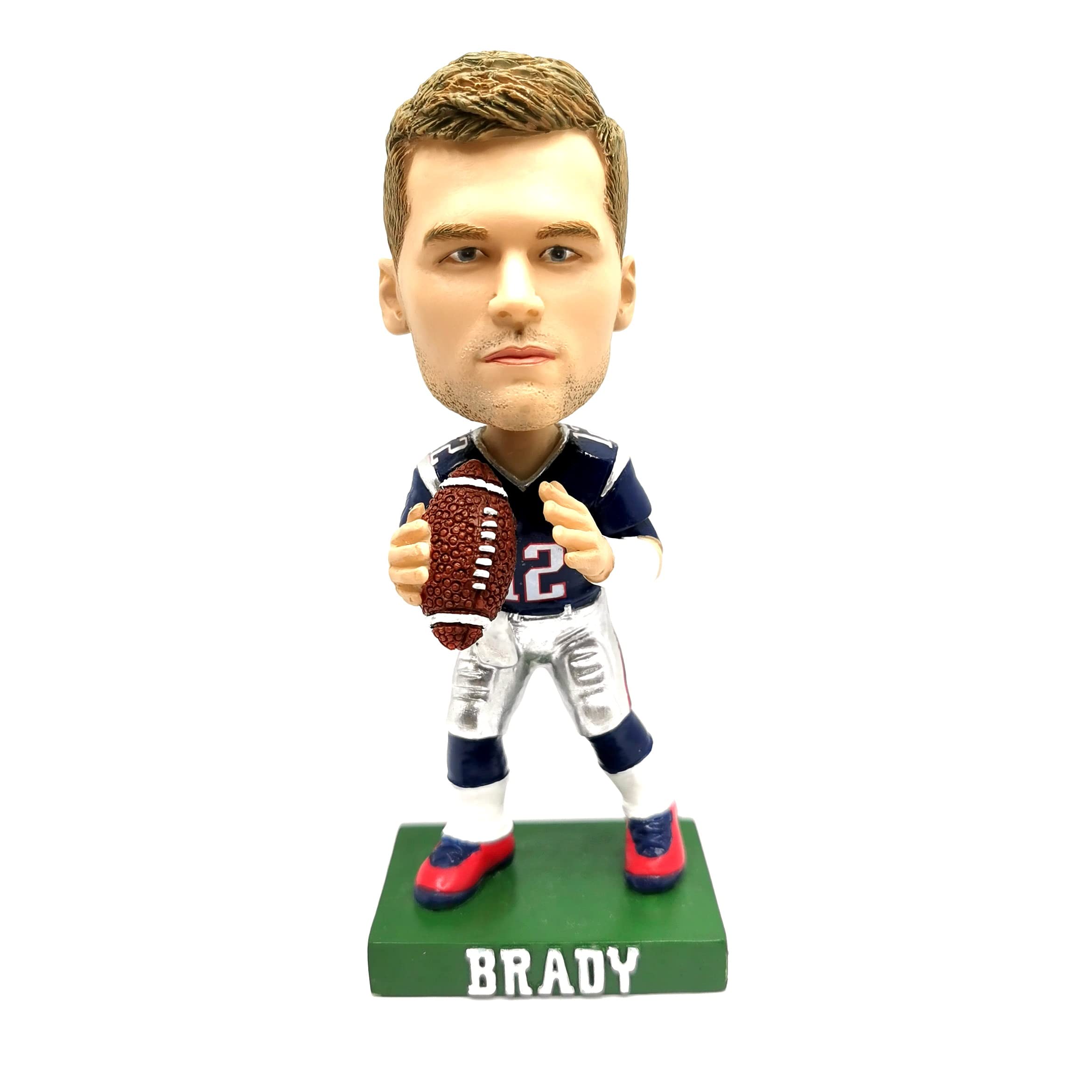 MANYI Brady 12# Jersey Bobbleheads Action Figure 5.5" Collectible Figurine…