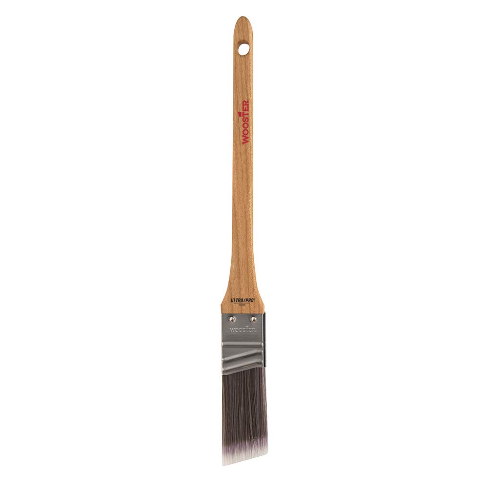 Wooster 912-0041810010, 1-Inch, Purple Brush 4181-1 Ultra/Pro Firm Willow Thin Angle Sash Paintbrush