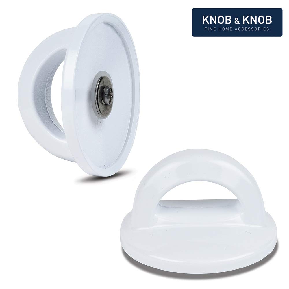 Universal Pot Lid White Knob Compatible with Crockpot Lids, Pan Lid Replacement Handle, Heat Resistant Pot Knob for Glass, Steel Lids, Easy Grip Lid Handle, Kitchen Cookware, 2.75”x1.77”