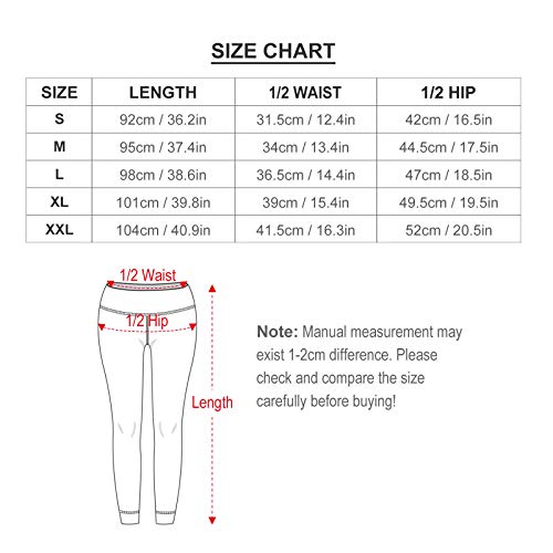 Lurhonp Marble High Waist Leggings Tummy Control Workout Yoga Pants for Women,Color3,S