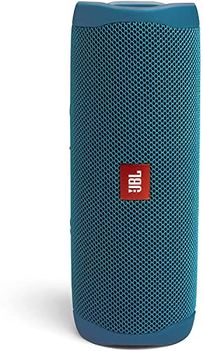 JBL FLIP 5 Waterproof Portable Bluetooth Speaker - Eco Blue (Renewed)