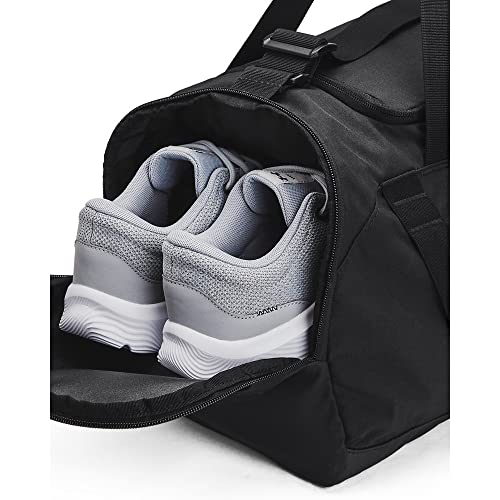 Under Armour Women's Undeniable Signature Duffle , (001) Black / / Metallic Harbor Blue , One Size Fits Most