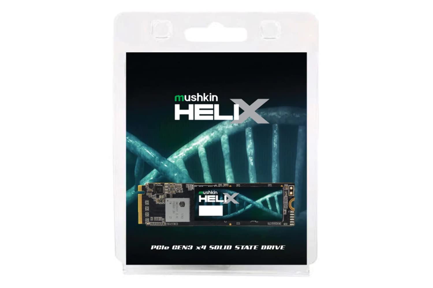 Mushkin Helix-L – 1TB PCIe NVMe 1.3 – M.2 (2280) Internal Solid State Drive (SSD) – Gen3 x4 – 3D TLC - (MKNSSDHL1TB-D8)