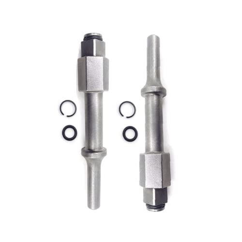 Pneumatic Bolt Breaker Shake'n Break Air Hammer Attachment Scaler 1/2 Inch Chisel for Removing Stubborn Fasteners Torx Bolts Nuts 2PK
