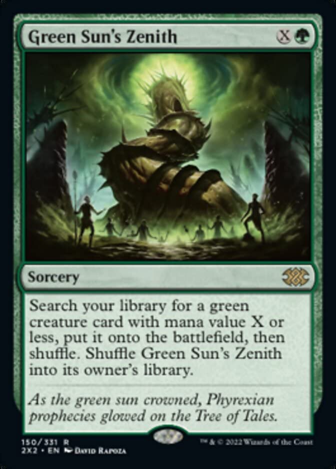 Magic: the Gathering - Green Sun's Zenith (150) - Double Masters 2022