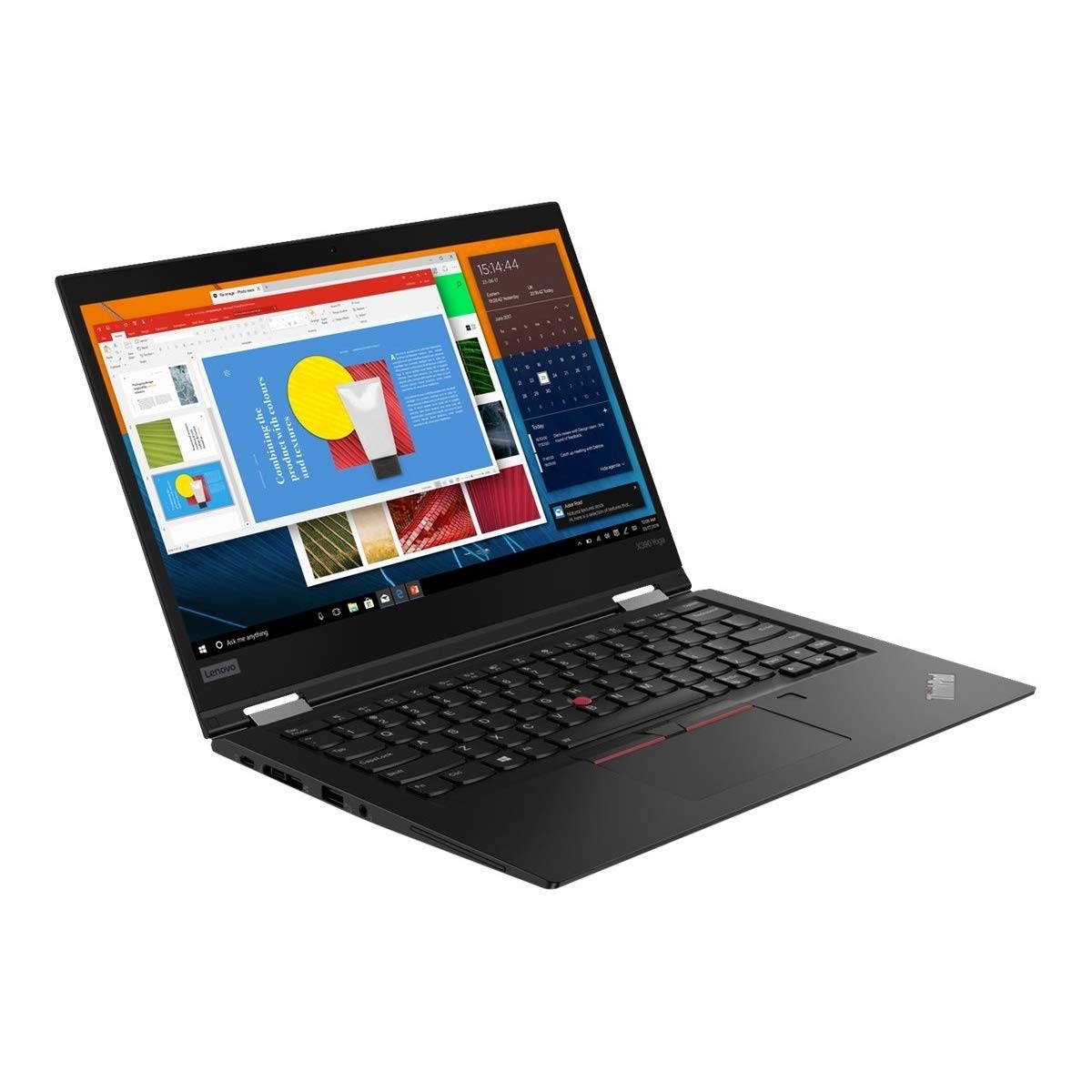 Lenovo ThinkPad X390 Yoga 13.3" Touch 16GB 512GB Intel Core i7-8665U, Black (Renewed)