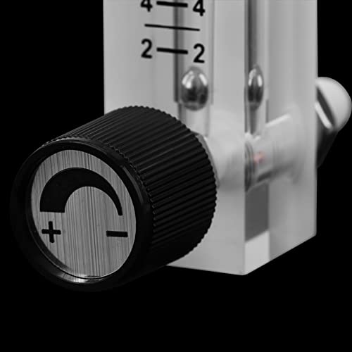 Oxygen Flow Meter,Industry Oxygen Flow Meter With Regulator Lzq7 Flowmeter 220Lpm Flow Meter With Control Valve For Oxygen/Air/Gas Gas Flow Meterto Heater Regulator Control For