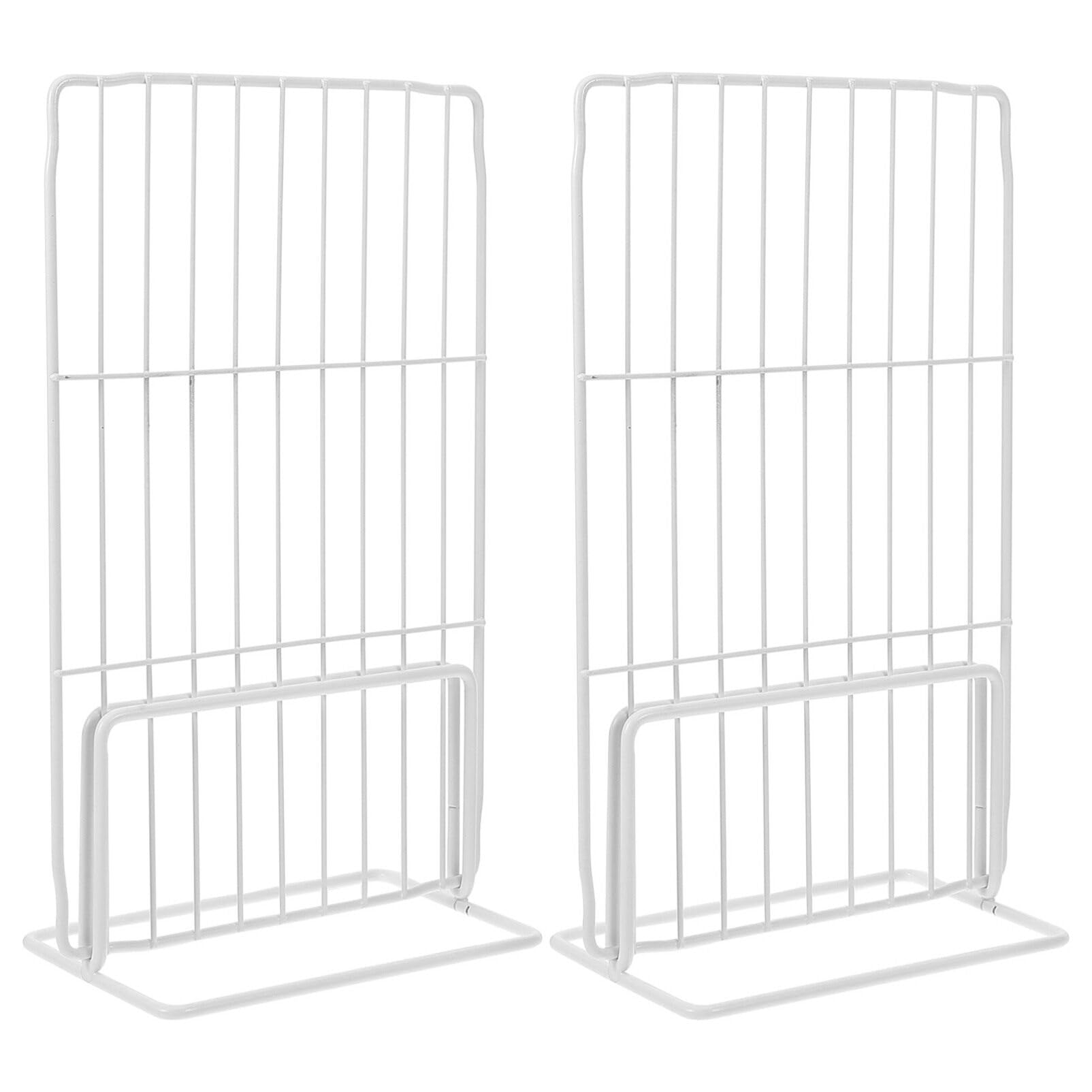 Refrigerator Partition Small Refrigerator Kitchen Refrigerators Refrigerator Divider Freezer Iron Wire Divider Fridge Shelf Cabinet Divider Shelf Dividers White Grid Accessories