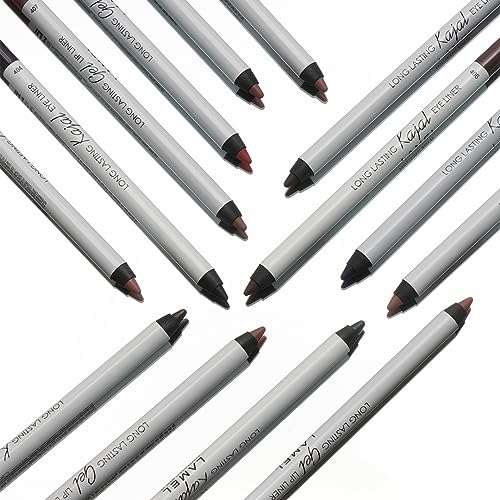 Lamel Long Lasting Gel Eyeliner Kajal - Smudgeproof & Waterproof - High Pigment Formula for Vibrant Eye Look - with Intense Color Payoff & Easy Application, 401-1.4g/0.05oz