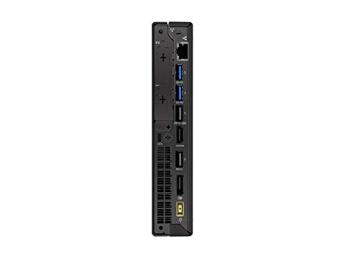 Lenovo ThinkCentre M720q Tiny Home and Business Desktop Black (Intel i5-8500T 6-Core, 32GB RAM, 256GB PCIe SSD, Intel UHD 630, 3xUSB 3.1, 1xHDMI, 2 Display Port (DP), Win 10 Pro) (Renewed)
