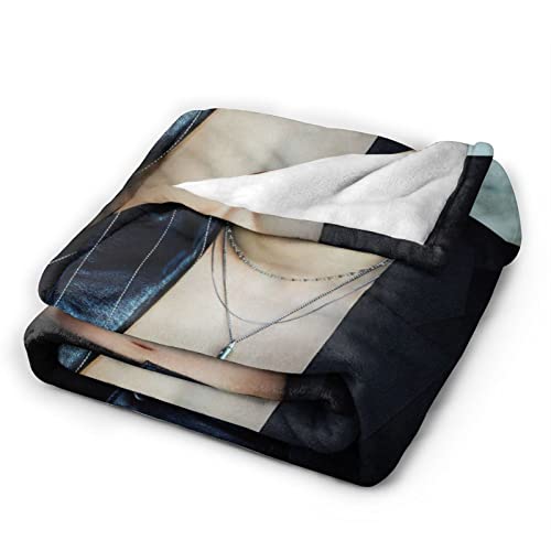 XCRUPYT Super Soft Stray Flannel Throw Bangchan Blanket Kids for Bed Sofa Office Knee pad,Bed car Camp Beach Blanket Throw Blankets 50"X40"