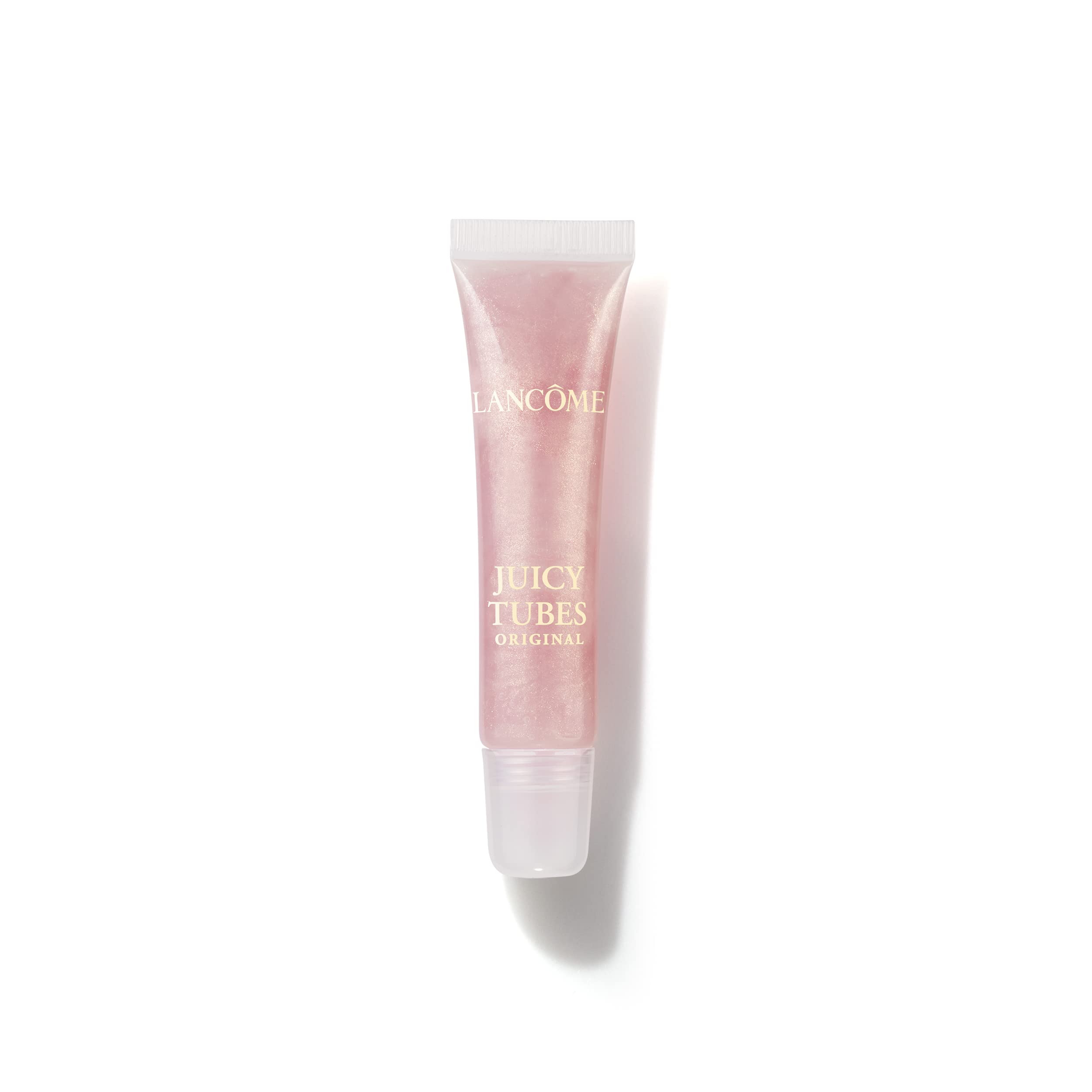 LancĂ´me Juicy Tubes Shine Lip Gloss - High Shine & Lasting Hydration - Vitamin E Enriched - 05 Marshmallow Electro (Sparkle)
